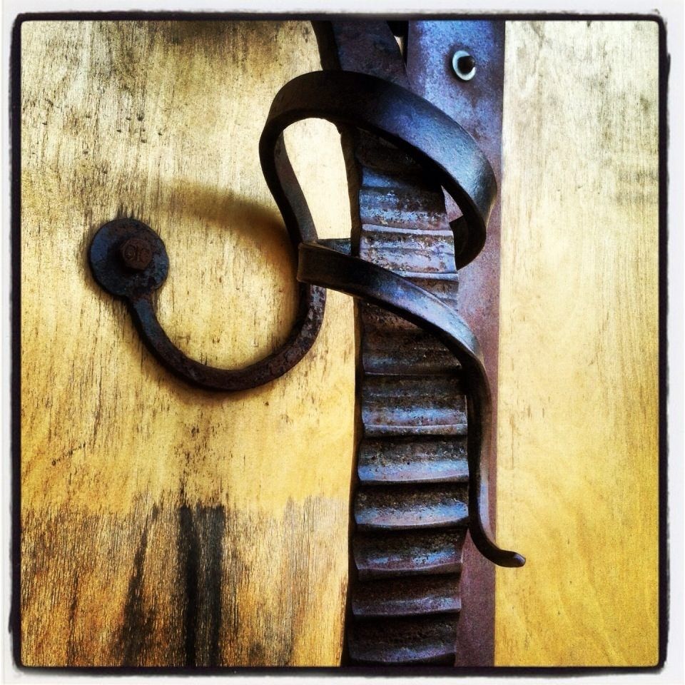 Custom The Dream Studio Door Pull by Organic Iron Concepts | CustomMade.com