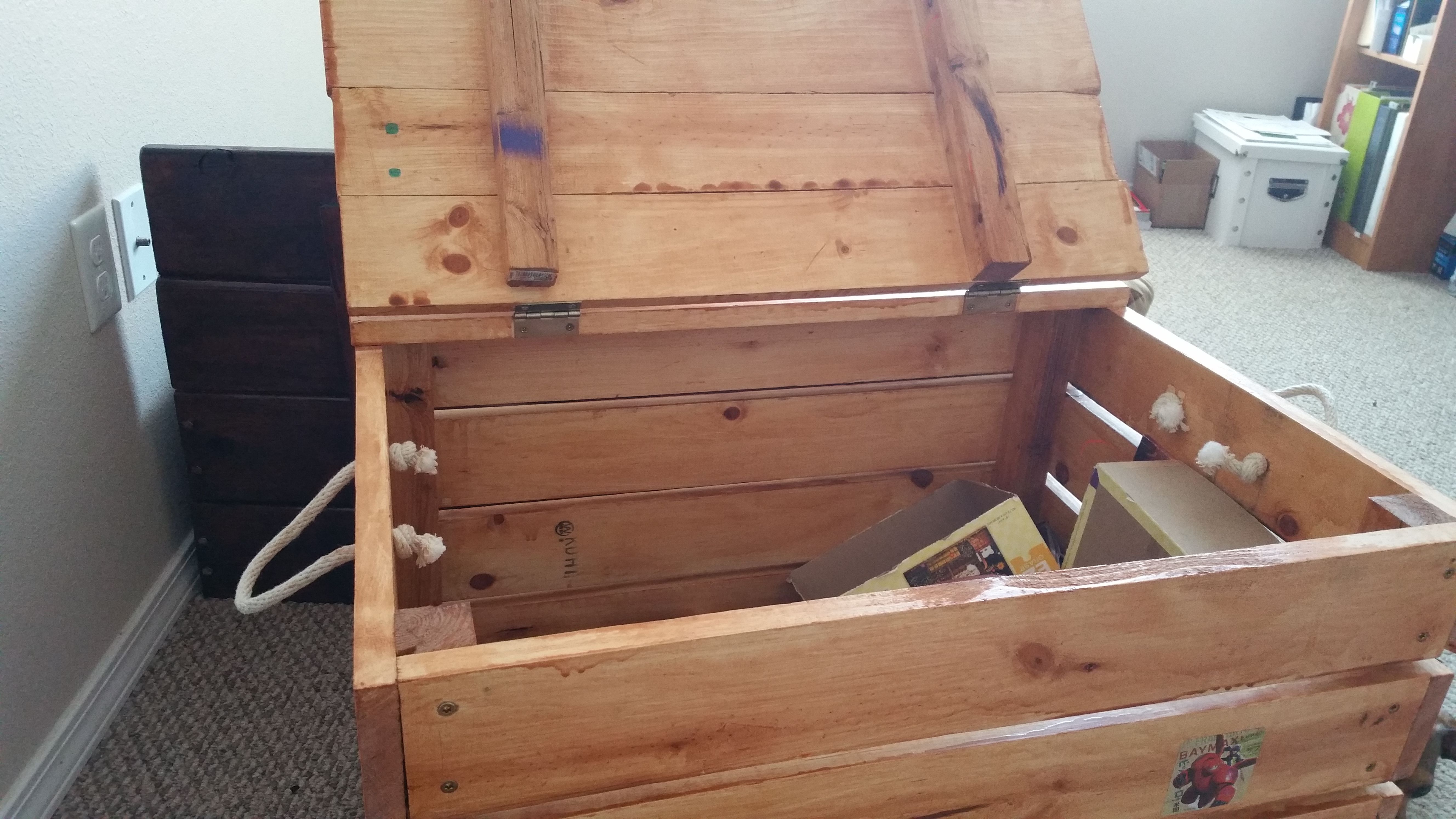 Custom Made Toy Chest by True Blue | CustomMade.com