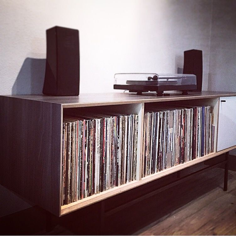 Hand Crafted Lp Console by Rice Mordern Workshop | CustomMade.com