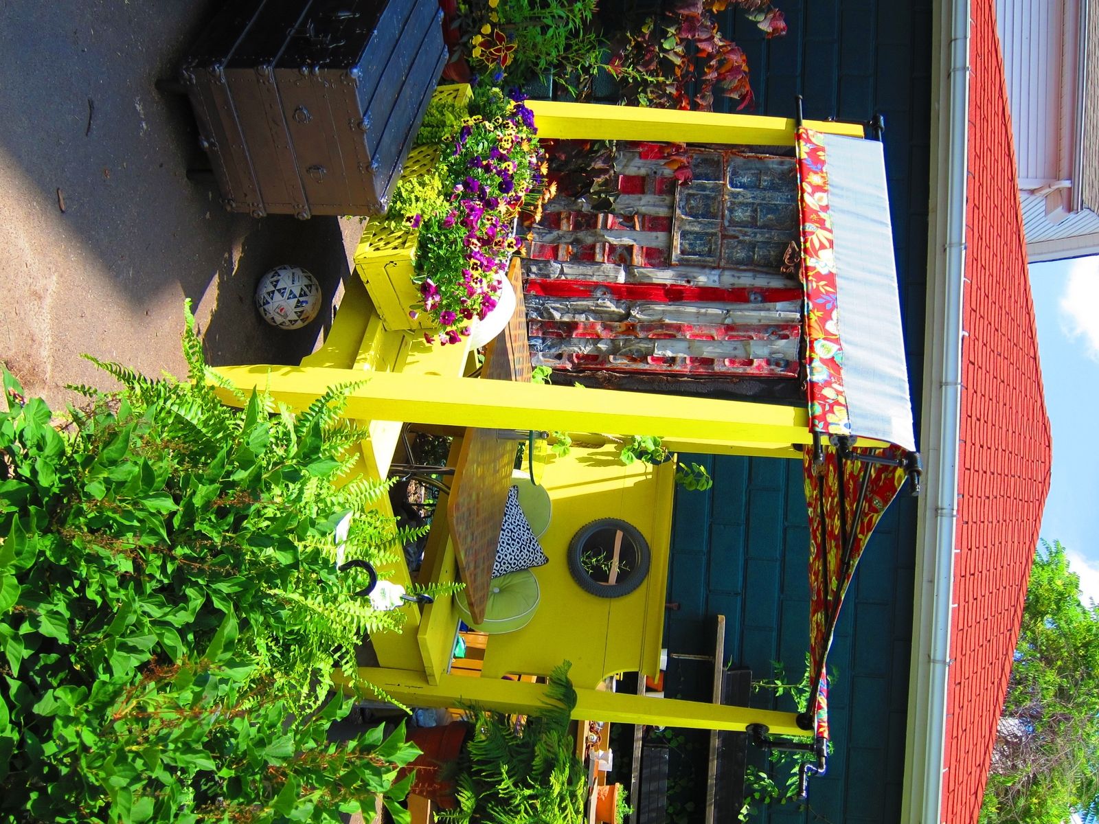 Hand Crafted Picnic Bed by Recollection Design | CustomMade.com