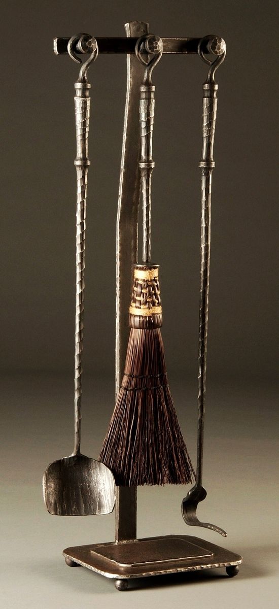 Hand Crafted Custom Fire Place Tools by Red Anvil Studios | CustomMade.com