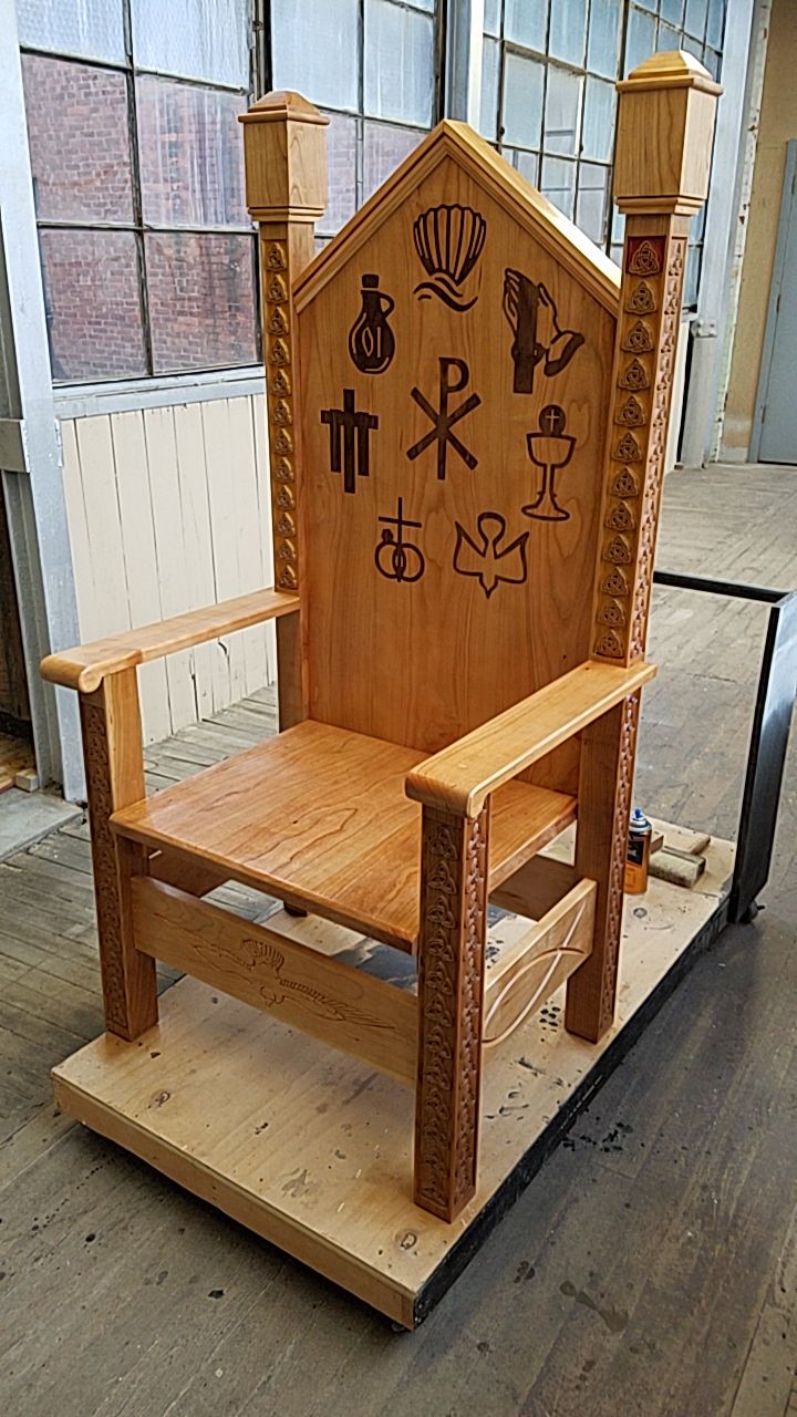 Custom Presider's Chair, Celebrant's Chair, Liturgical Furniture ...