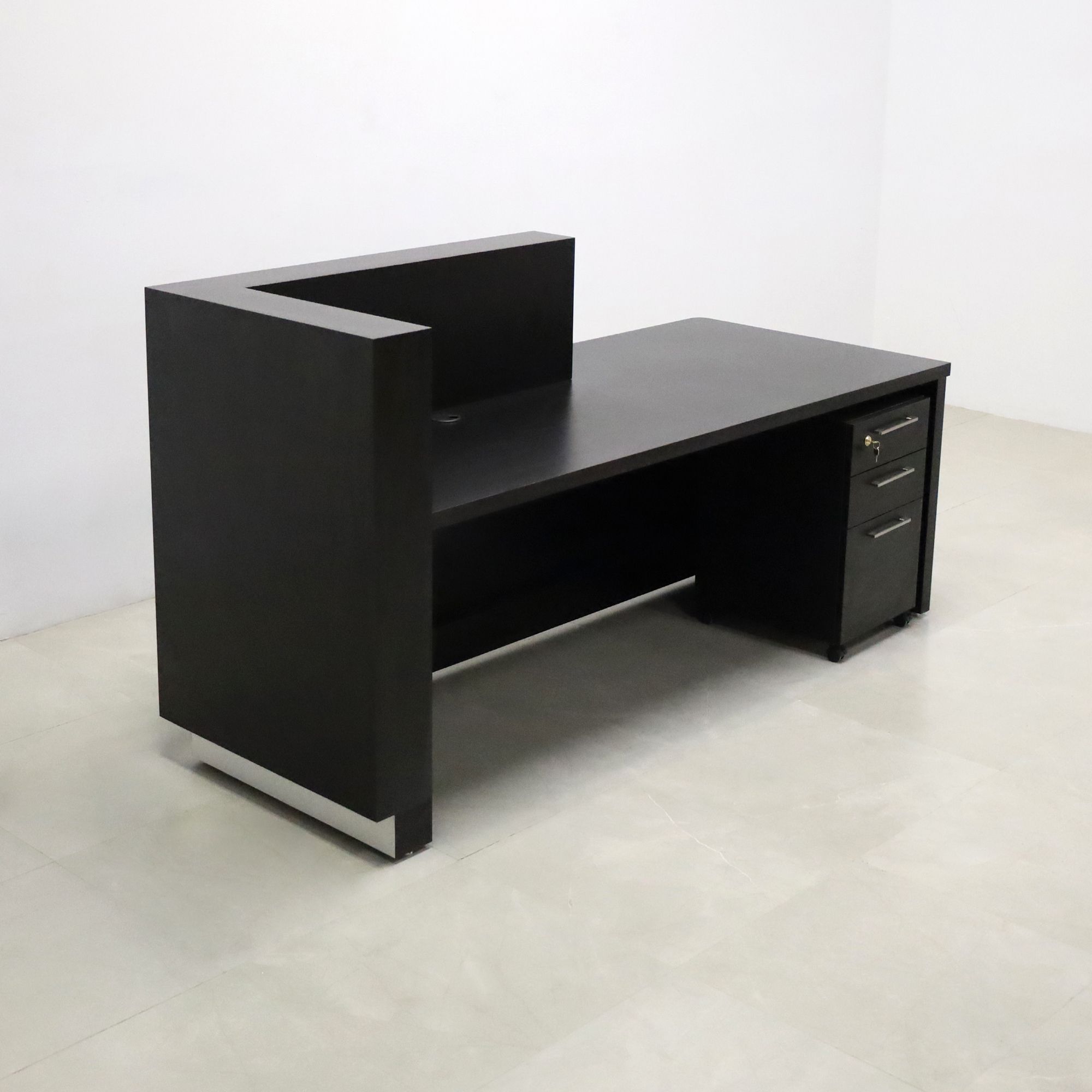 Handmade Custom Modern Ada Compliant Reception Desk - Dallas Ada Desk ...