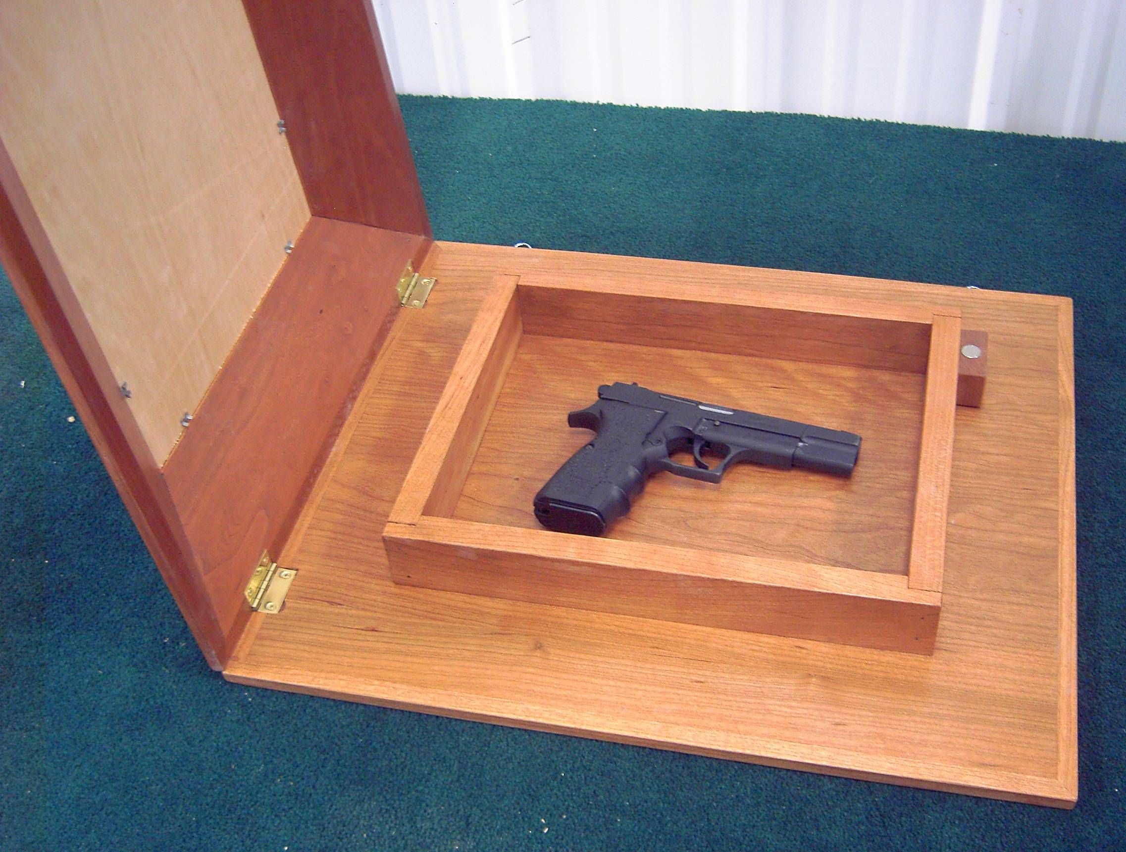 Hand Made Hide A Gun/ Document Picture Frame by K. H. Gunderson ...