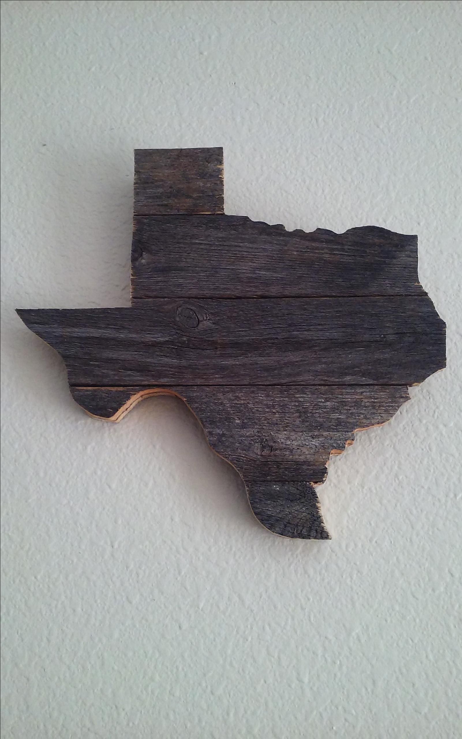 Buy Hand Crafted Rustic Fence Wood Texas Sign, made to order from ...