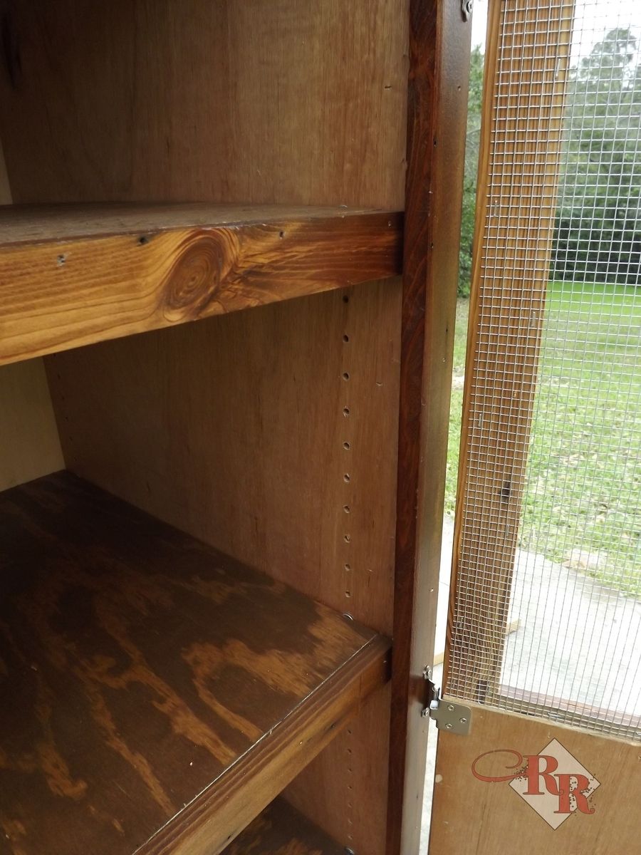 Hand Crafted Rustic Linen / Pantry Cabinet by Rustic Ridge Woodworking ...