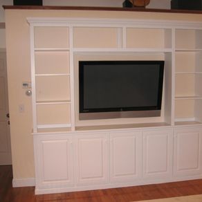 Custom Built Wall Units & Custom Made Built In TV Wall Units ...