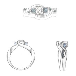 Modern Engagement Rings | Contemporary Engagement Rings | CustomMade.com