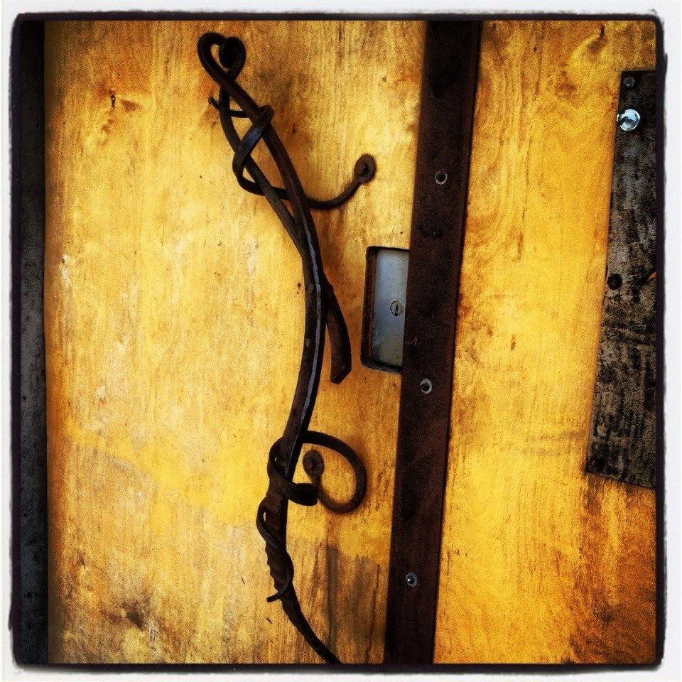 Custom The Dream Studio Door Pull by Organic Iron Concepts | CustomMade.com