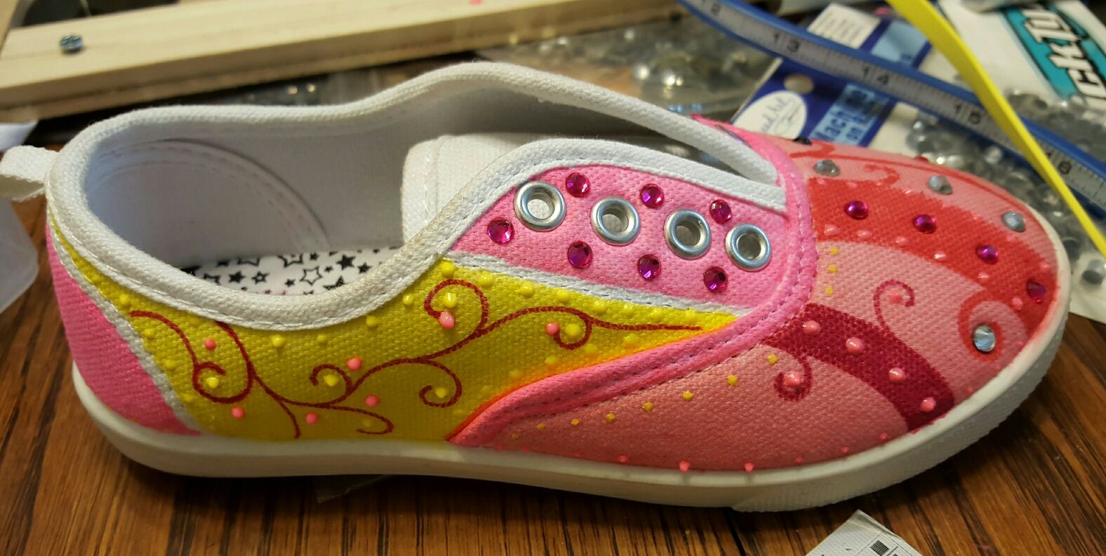 Hand Crafted Shoes Custom Hand-Painted by Arttile2000 | CustomMade.com