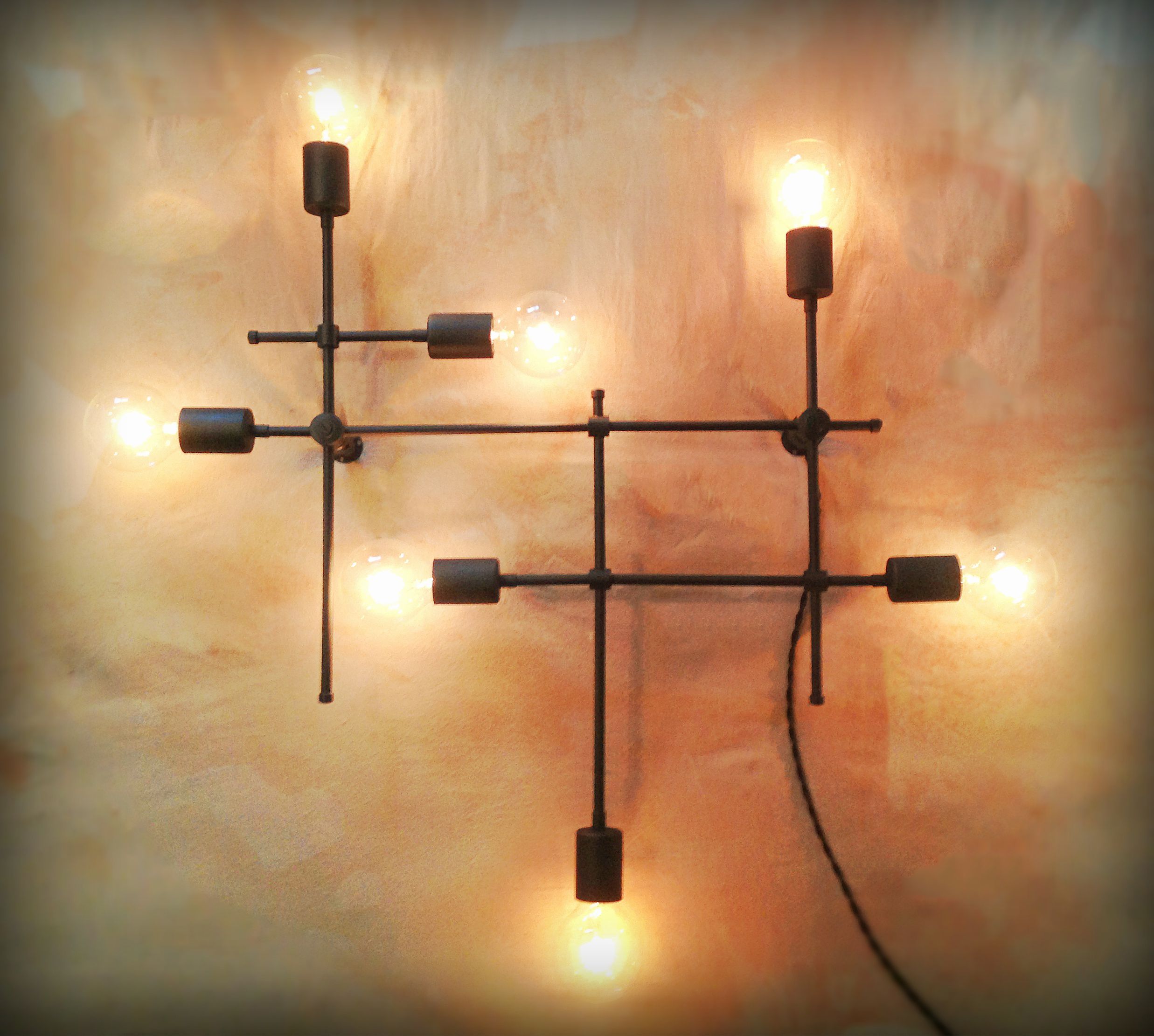 Custom Welded Light Wall