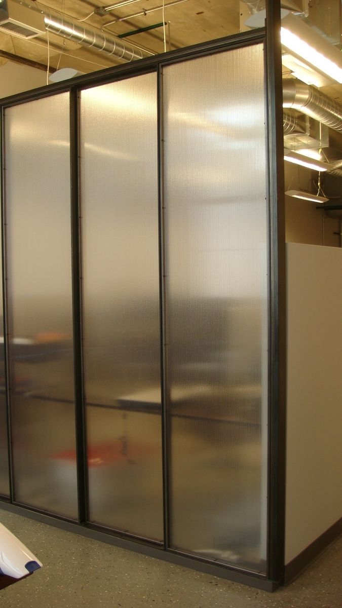 Custom Made Divider Wall With Translucent Panels by Andrew Stansell ...