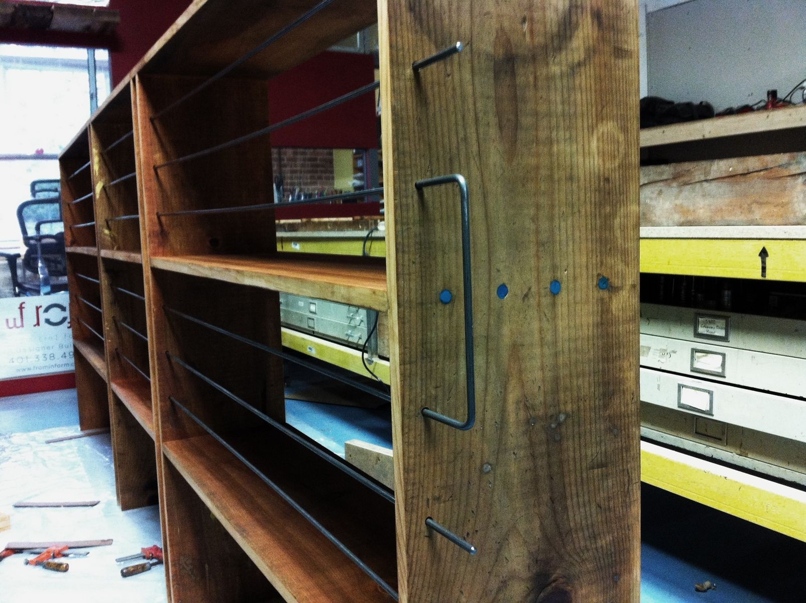 Hand Crafted Balcony Railing/ Storage Unit by Object A | CustomMade.com