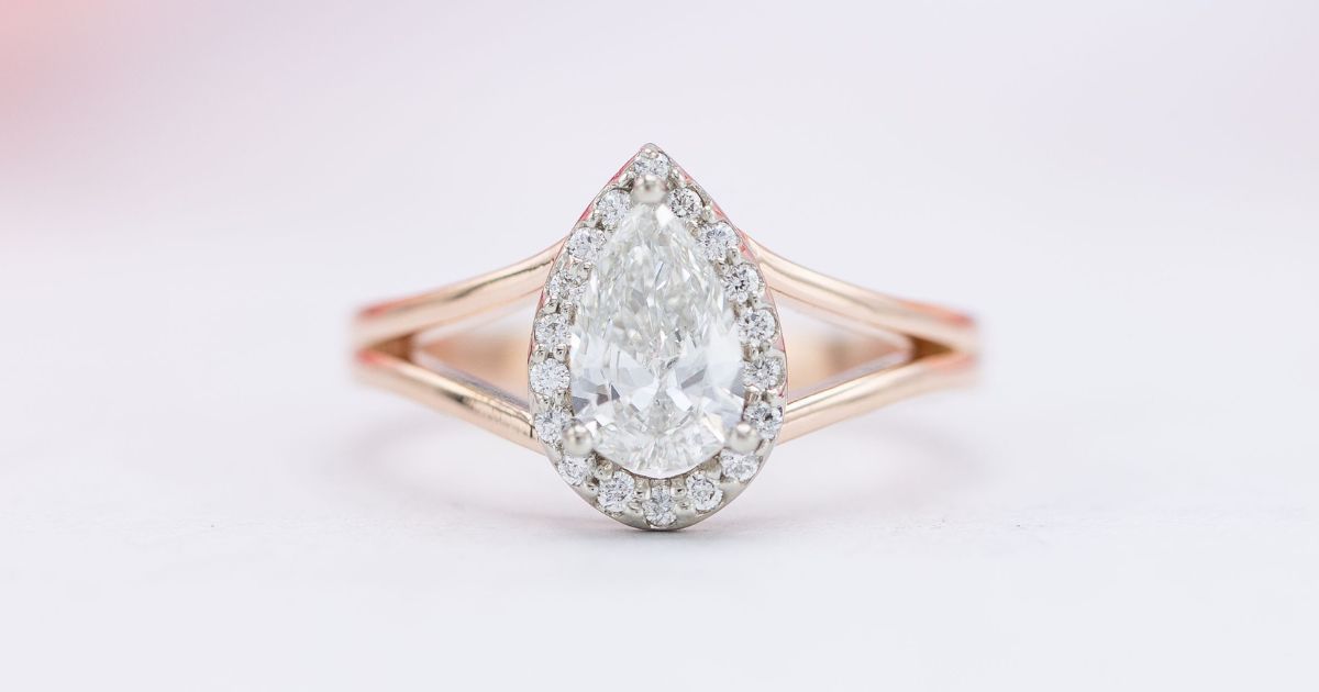 Split-shank setting engagement ring designs | CustomMade.com