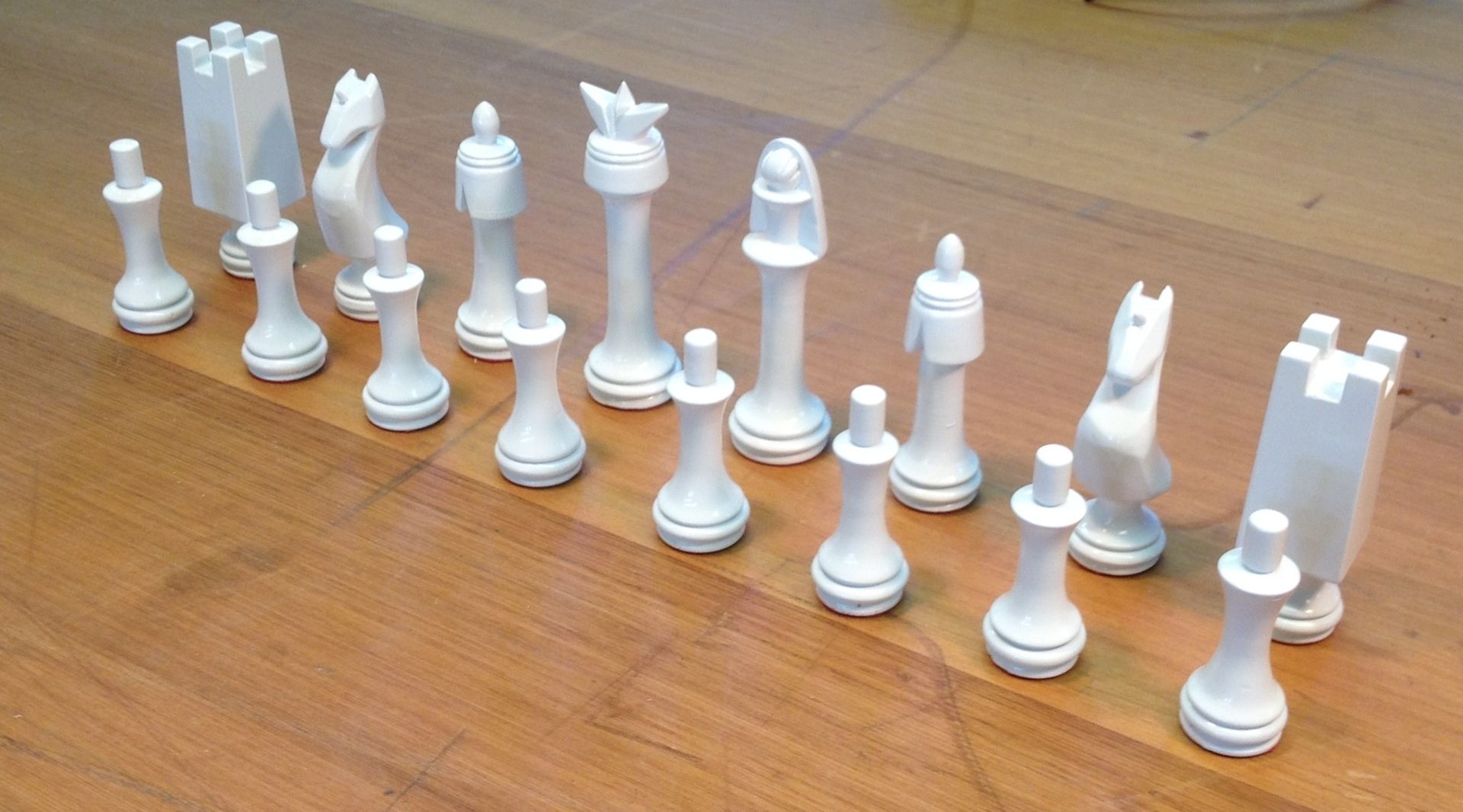 Handmade Solid Wood Custom Chess Set by Dovetail furniture company ...