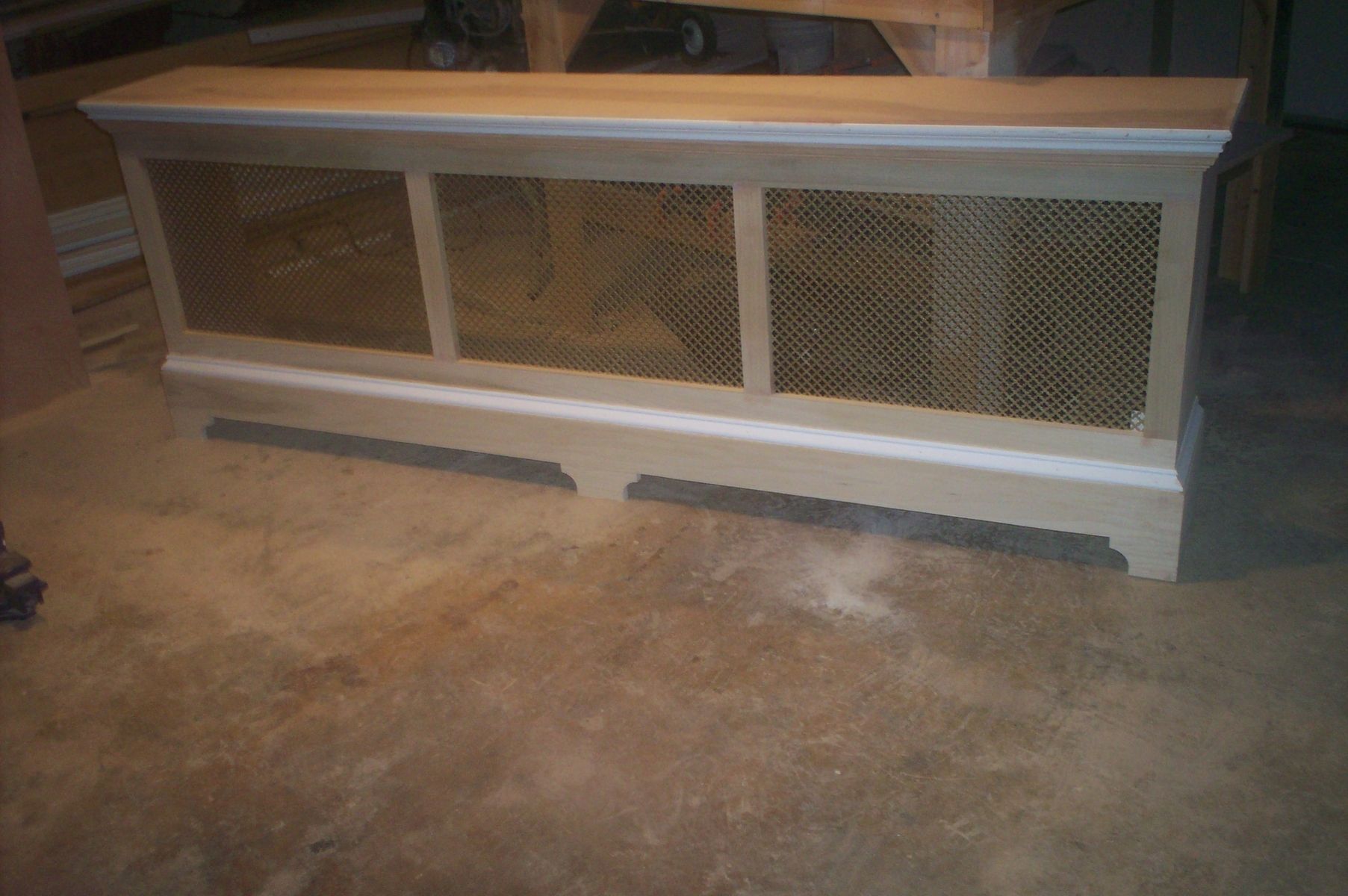 Custom Made Heat Radiator Covers by Residential Maintanence ...