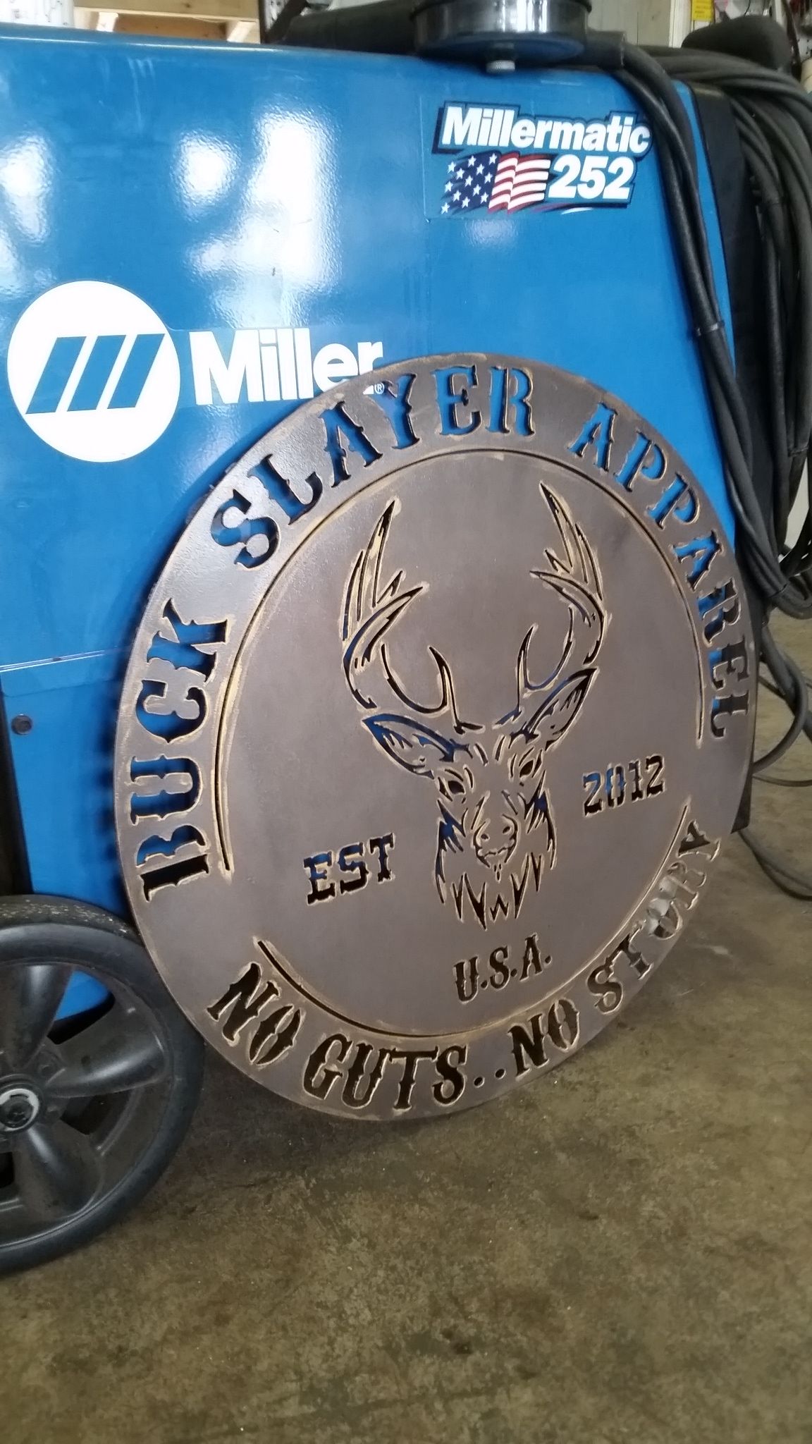 Buy Hand Made Custom Cut Metal Signs, made to order from Juno Ironcraft ...