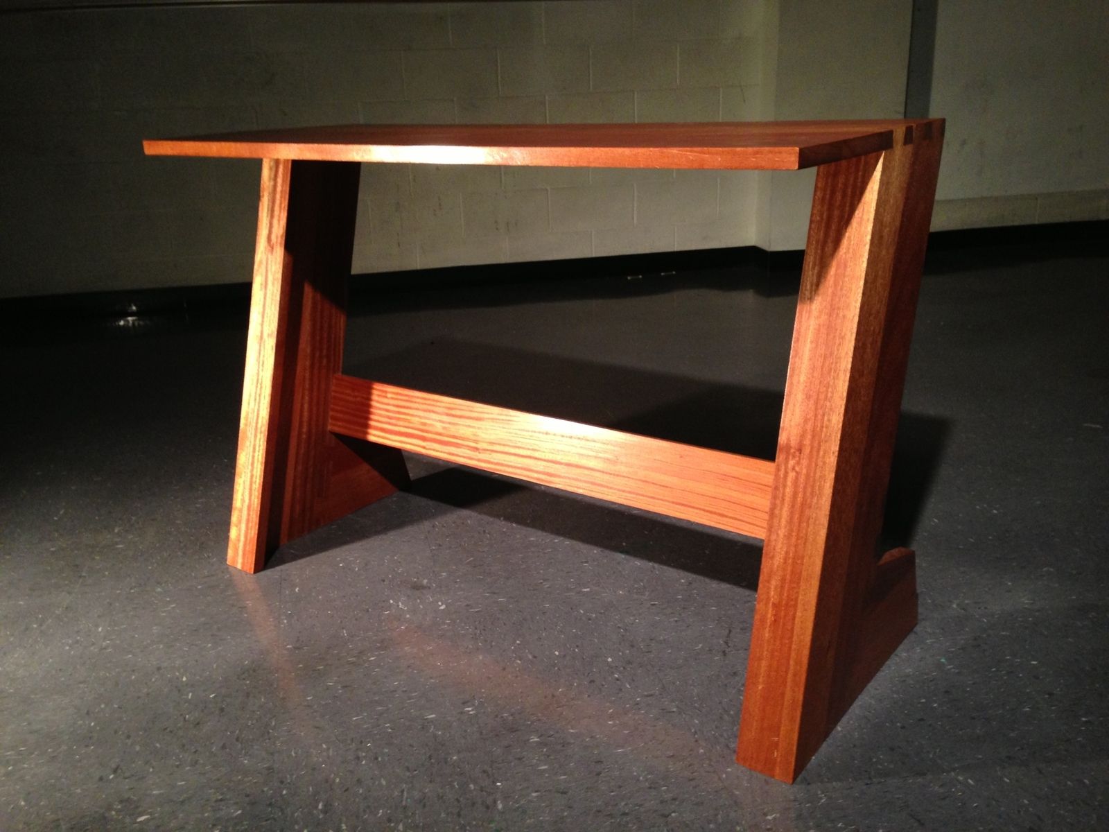 Custom Floating Dovetail Desk by Tyler Casey Design | CustomMade.com