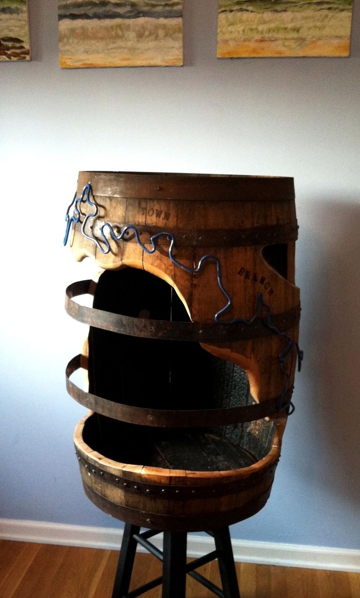 Hand Made The Town Branch Bourbon Barrel Project by Stonewall's Studio ...