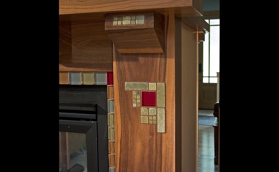 Hand Crafted Walnut Craftsman Style Mantle by Windwood Designs ...