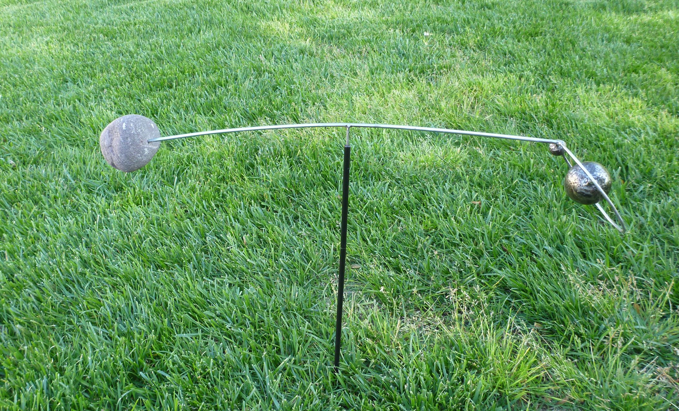 Buy Hand Made Metal And Stone Kinetic Mobile, made to order from PSA ...