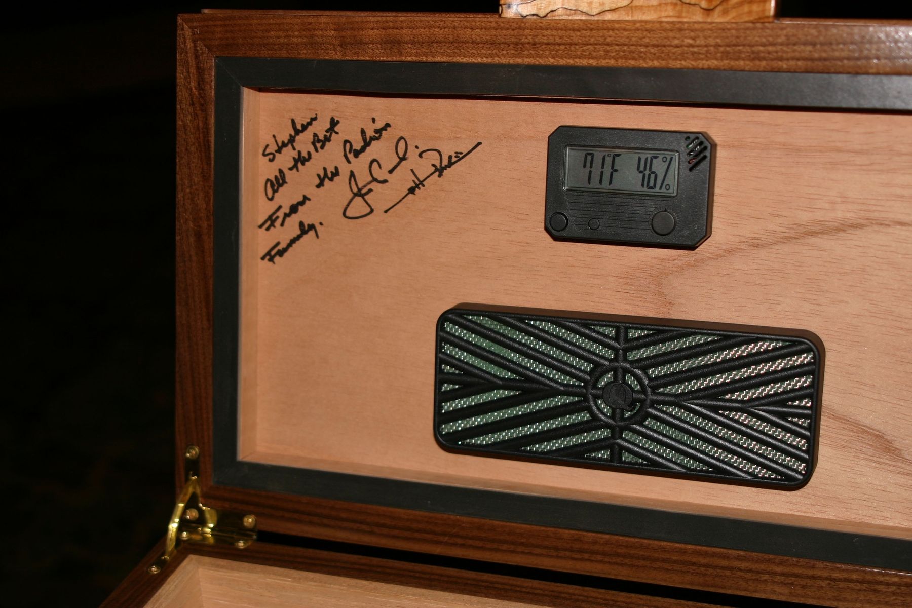 Hand Made Custom Humidor by Carolina Wood Designs | CustomMade.com