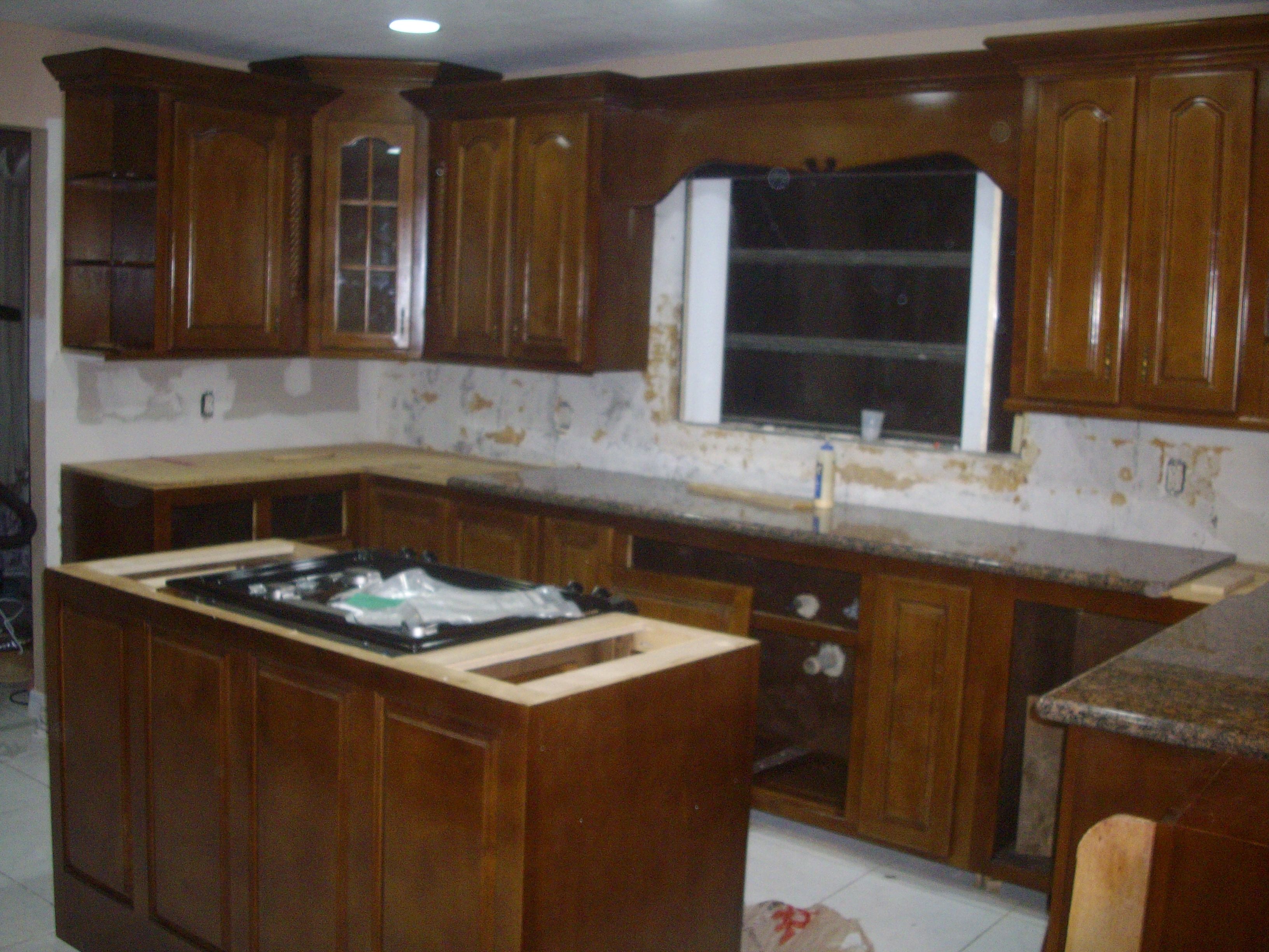 Buy Hand Crafted Golden Maple Kitchen Cabinets, made to order from Fastidious Innovation ...