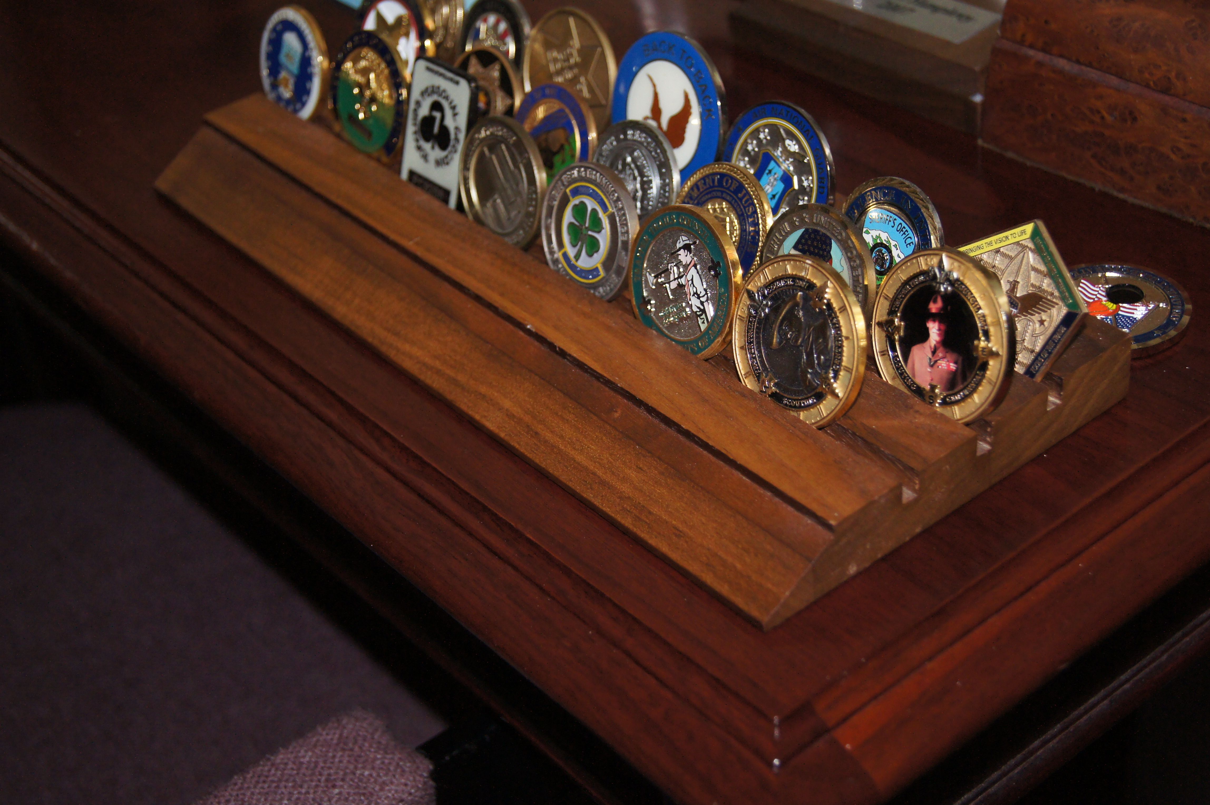 Handmade Coin Holders by Red Dog Woodworks | CustomMade.com