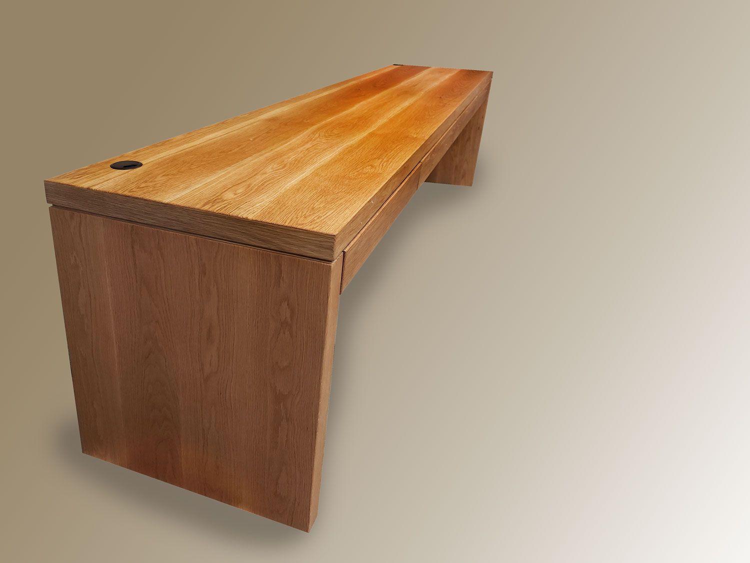 Buy Hand Crafted Console Table-Desk, made to order from JGFstudio for ...