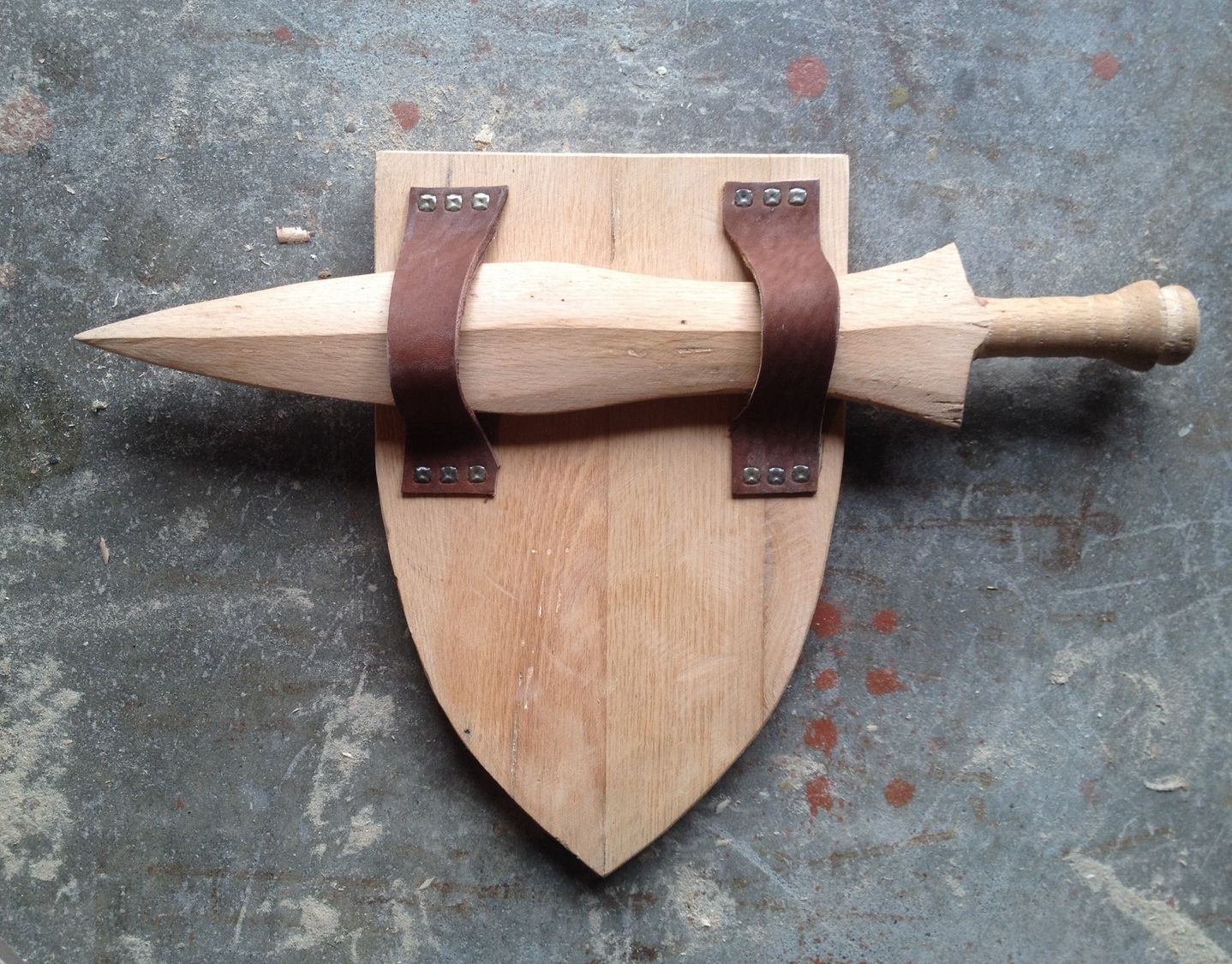 Custom Made Toy Sword And Shield By Riftsawn Carpentry CustomMade