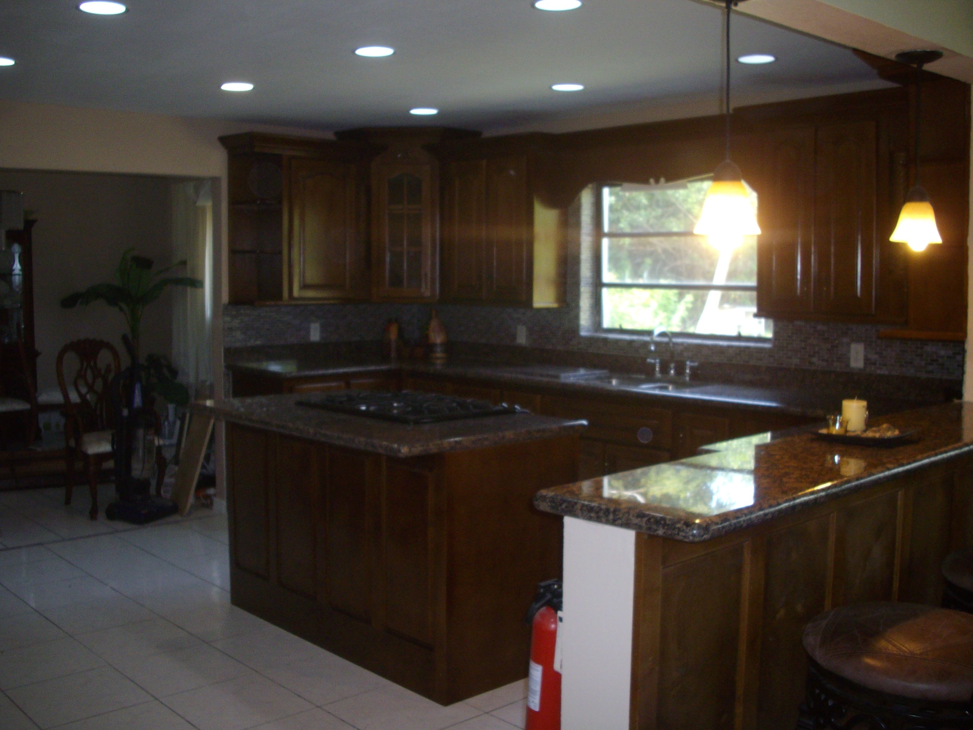 Buy Hand Crafted Golden Maple Kitchen Cabinets, made to order from Fastidious Innovation ...