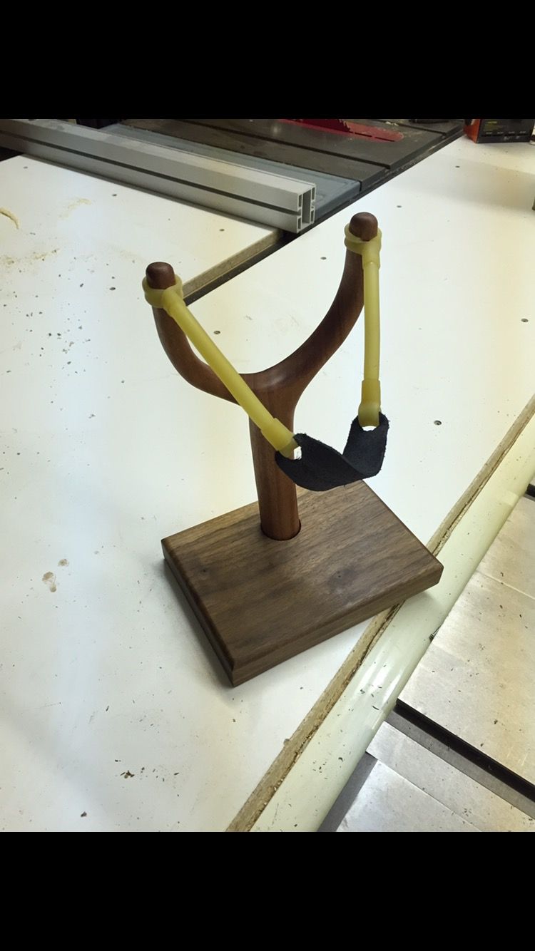 Handmade Desktop Slingshot by Gladman Designs Inc | CustomMade.com