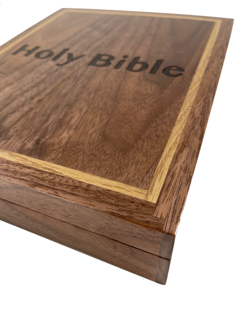 Handmade Wooden Holy Bible Box by Wood Designs by Glenn G. Nief ...