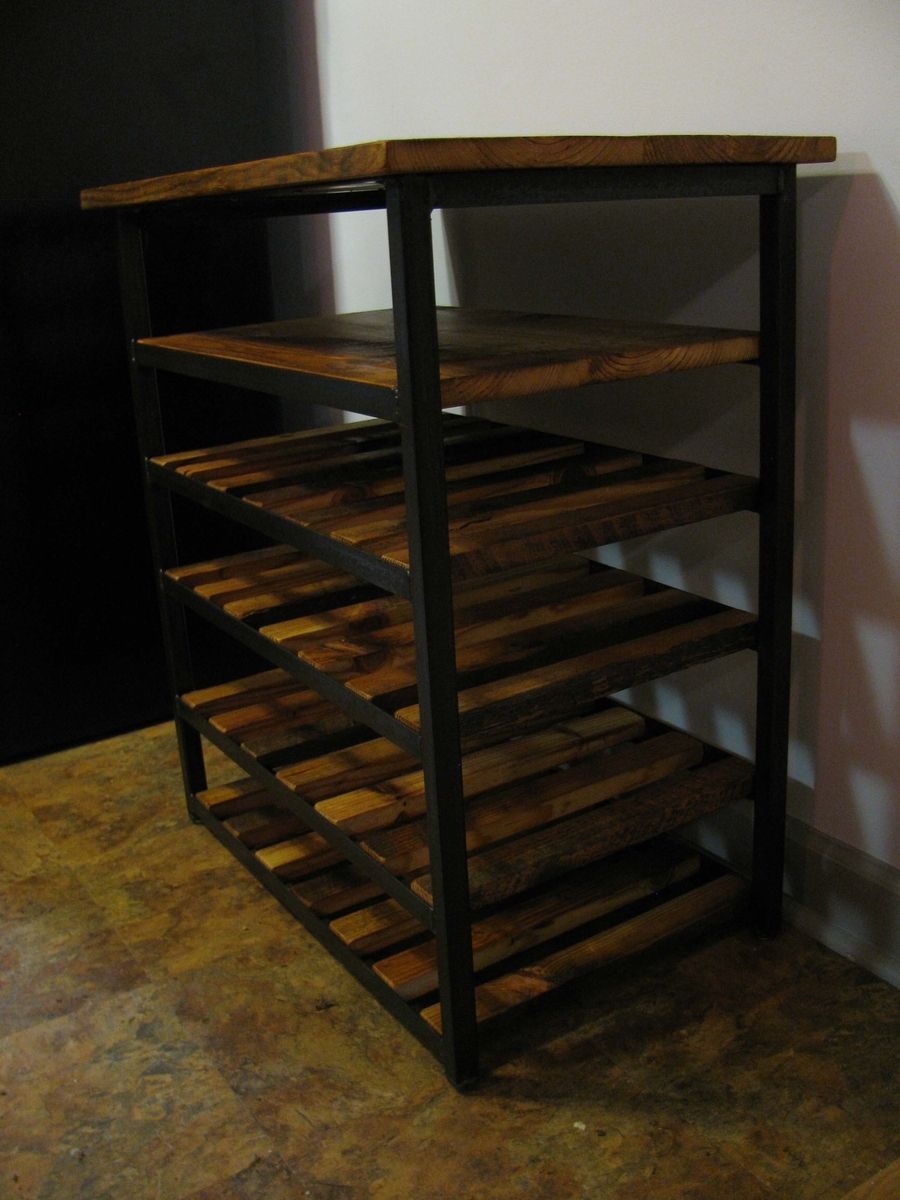 Buy Handmade Wine Rack And Bar, made to order from Five Fork Studio ...