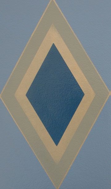 Handmade Diamond Flag by Gracewood Design | CustomMade.com