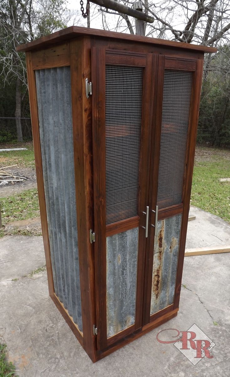 Hand Crafted Rustic Linen / Pantry Cabinet by Rustic Ridge Woodworking ...