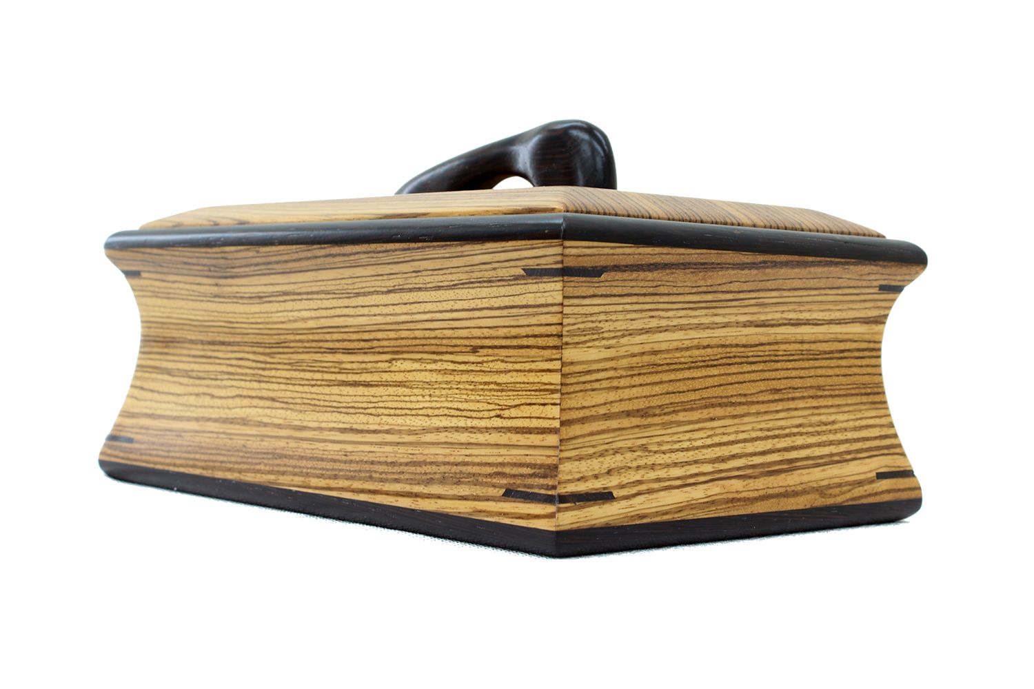 Custom Made Cove Box | Solid Zebrawood And Wenge by Nick Jones Designs ...