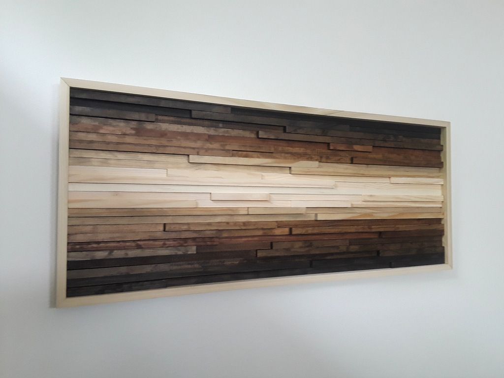 Buy Hand Made Abstract Landscape, Rustic Wall Art, Rustic Decor ...