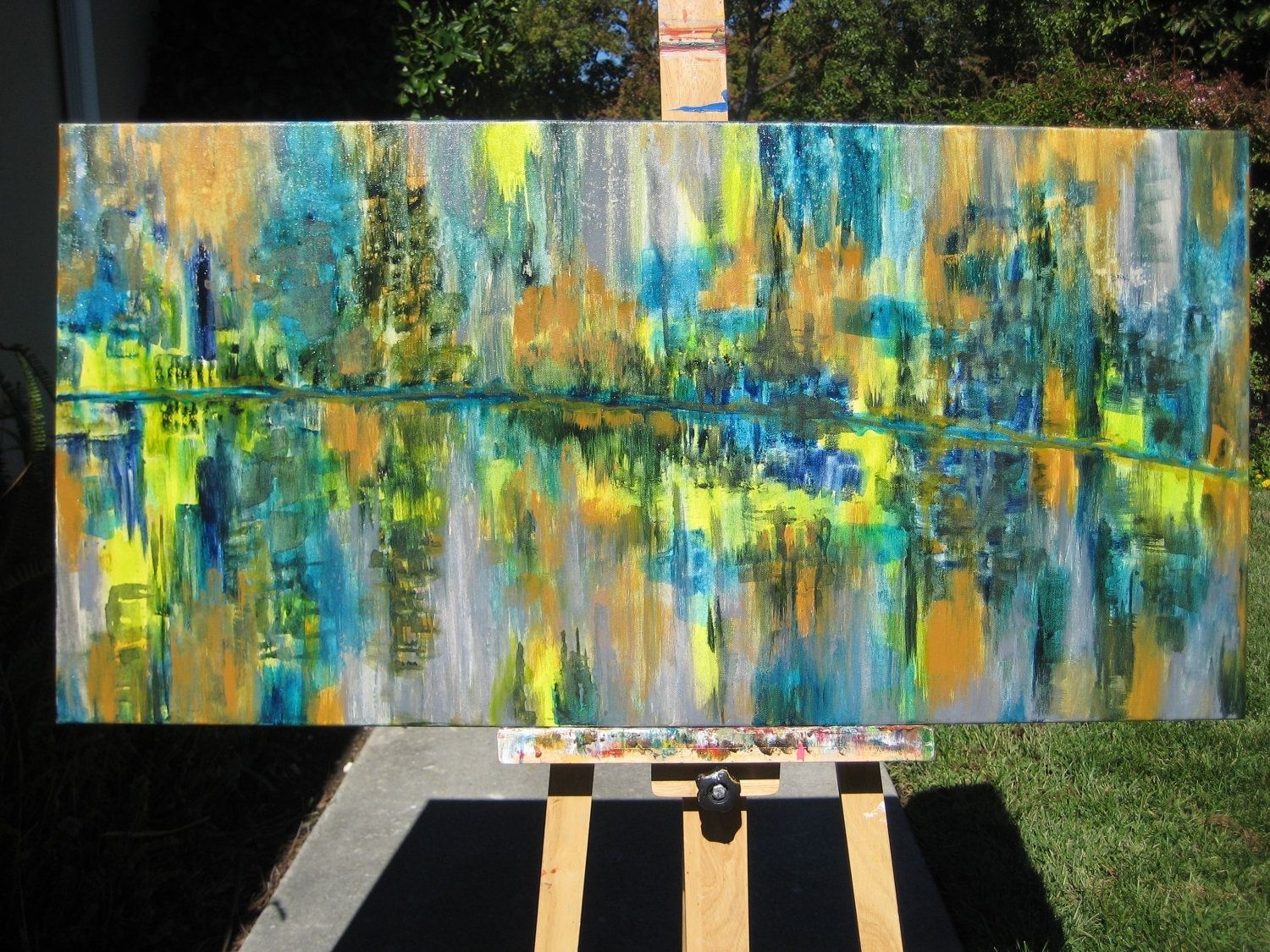 Custom Made 25% Off Sale-Modern Abstract Large Monsoon Original ...