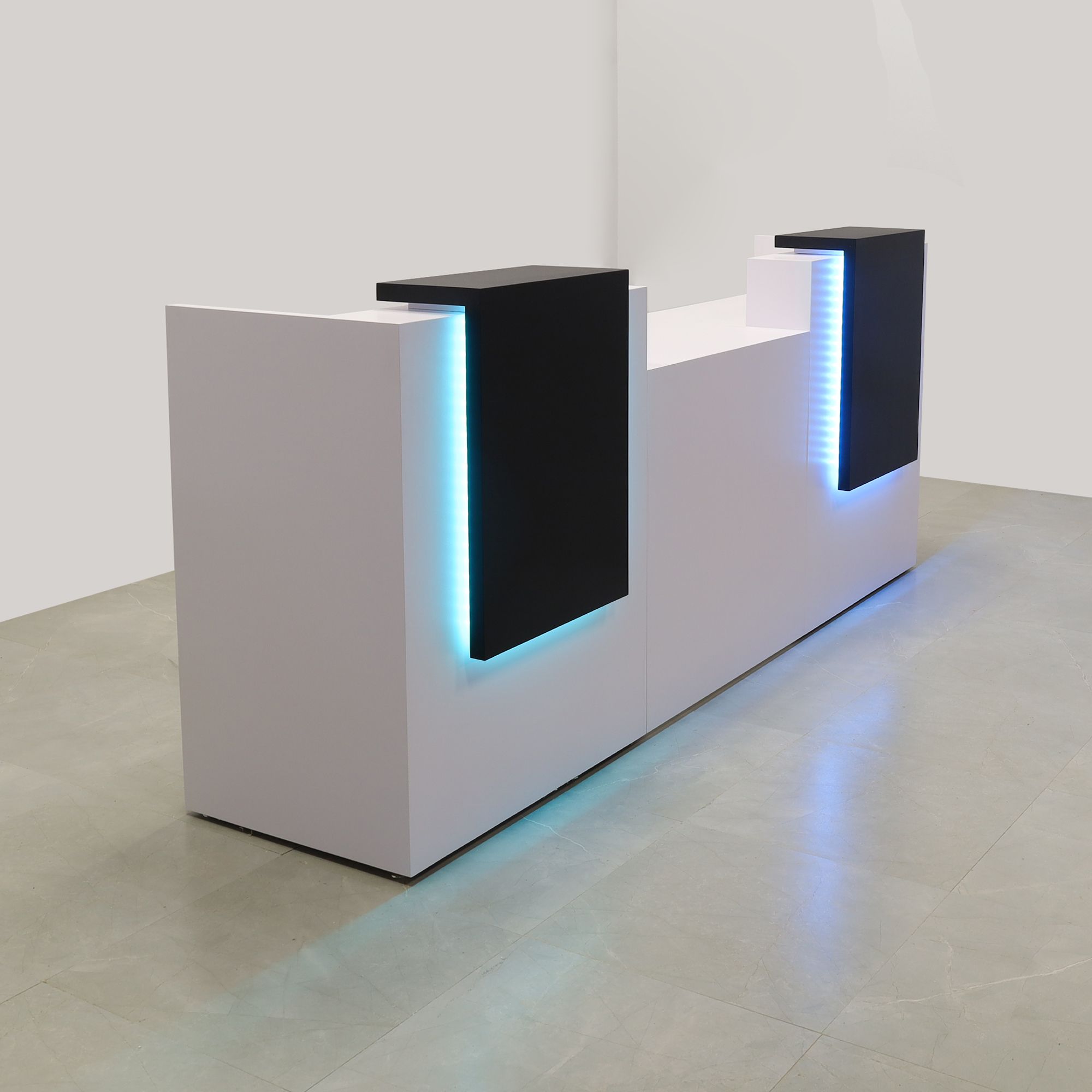 Hand Made Custom Modern Ada Compliant Reception Desk - Chicago Double ...