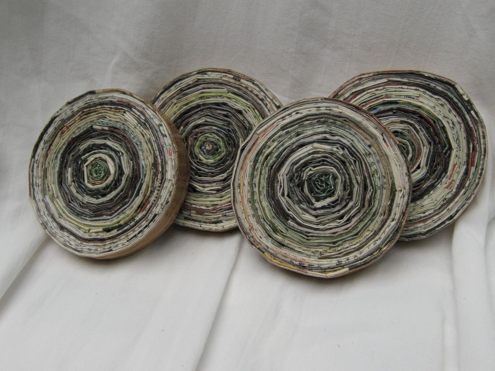 Handmade Magazine Coasters by Tall Hill Upcycled | CustomMade.com