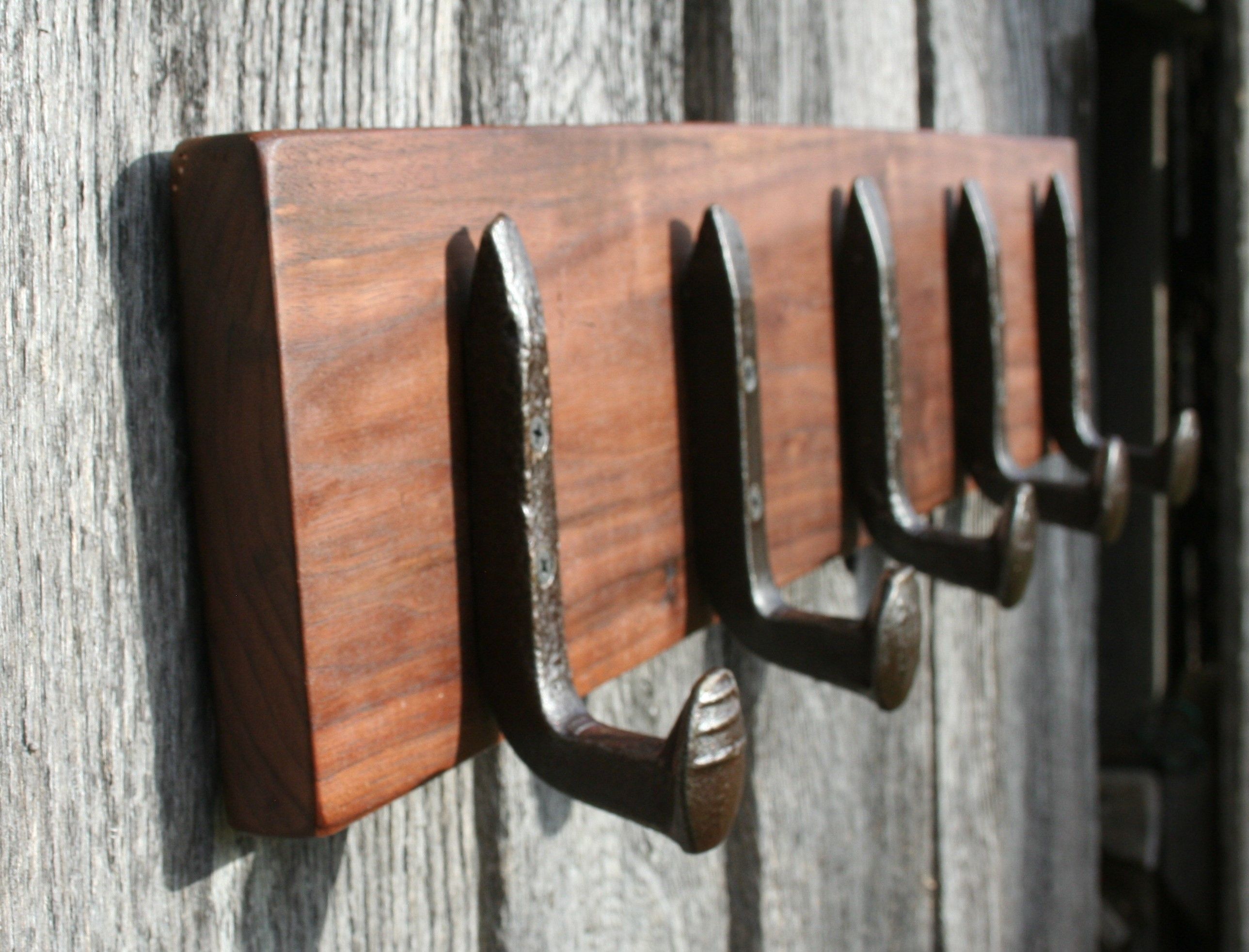 Buy Handmade Hand Crafted Rail Road Spike Coat Rack., made to order ...