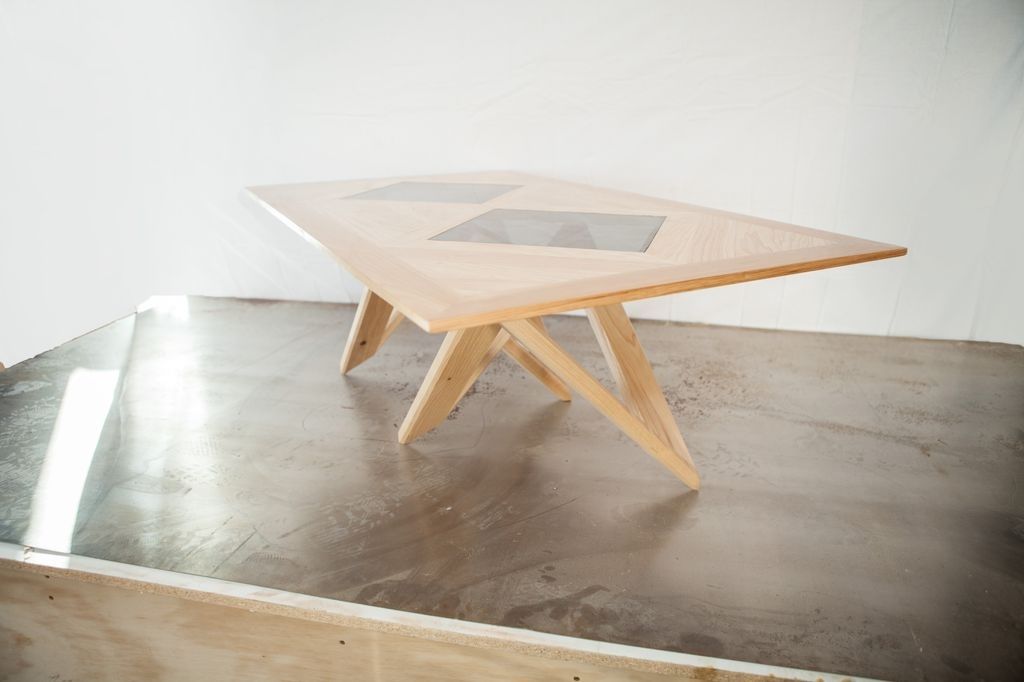 Handmade Post-Modern Table by Colorado Fine Woodworks | CustomMade.com