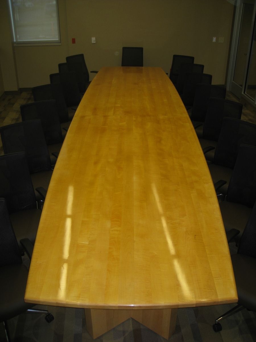 Handmade Conference Table by Sheridan Woodworking Llc | CustomMade.com