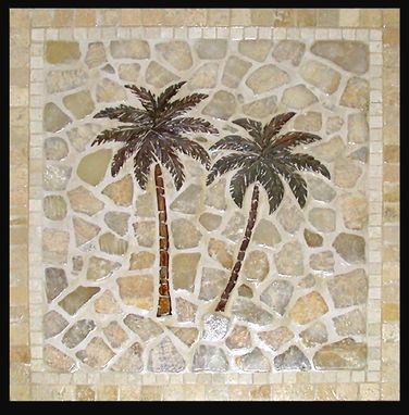 Hand Crafted Palm Tree Tile Murals by Makena Art Tile Murals ...