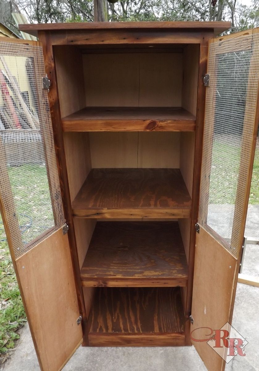 Hand Crafted Rustic Linen / Pantry Cabinet by Rustic Ridge Woodworking ...