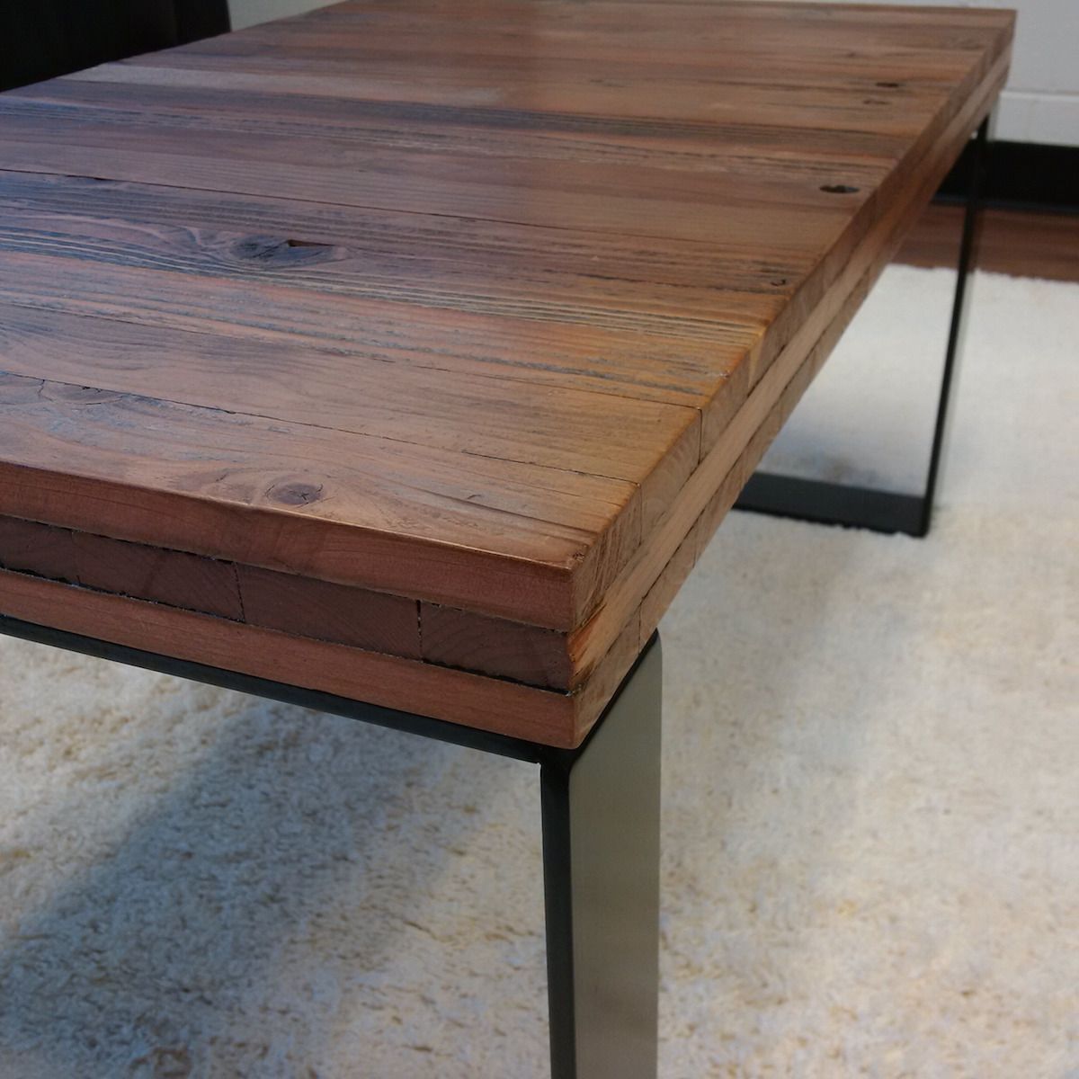 Buy Custom Reclaimed Barn Wood Coffee Table, made to order from Sweet ...