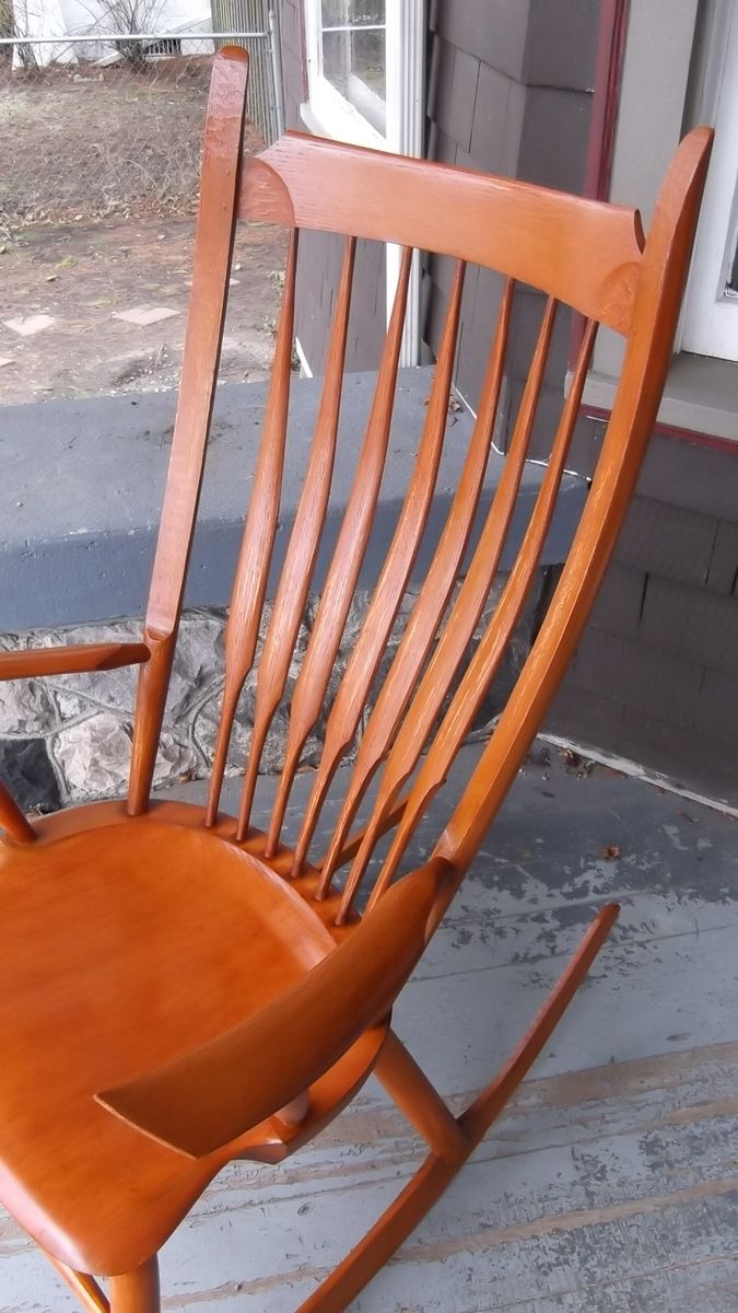Buy Handmade Windsor Rocking Chair, made to order from Luke A. Barnett ...