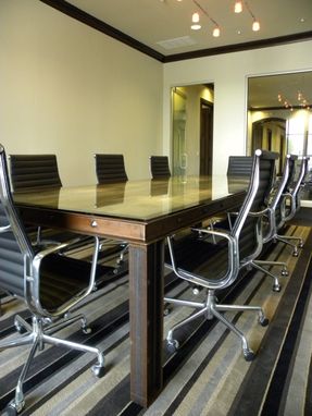 Custom Steel Conference Table by Urban Ironcraft | CustomMade.com