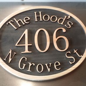 Custom House Numbers and Letters | Custom Address Signs | CustomMade.com